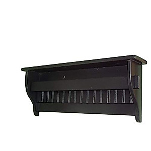 Quilt Rack Wall Stand/Blanket Holder Black