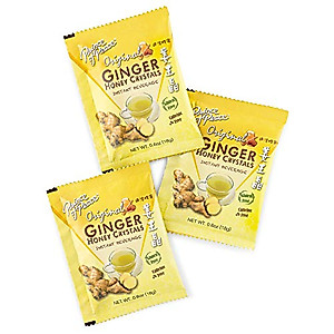Prince of Peace Instant Lemon Ginger Honey Crystals, 2 Pack of 30 Sachets – Instant Hot or Cold Beverage – Easy to Brew Ginger and Honey Crystals