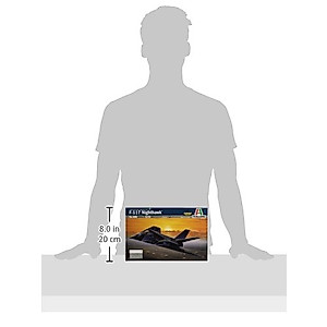 Italeri 1:72 Aircraft No 189 F-117a Nighthawk Model Kit (510000189)