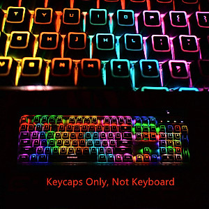 104 Keycaps ROG Backlit Keycap for Corsair K70 Lux K95 K65 K63 K68 K70 MK.2 K95 Platinum Strafe MK.2 Mechanical Keyboards Gaming
