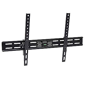 Amazon Basics Heavy-Duty Tilting TV Wall Mount for 37-inch to 80-inch TVs & High-Speed HDMI Cable - 10 Feet (Latest Standard)