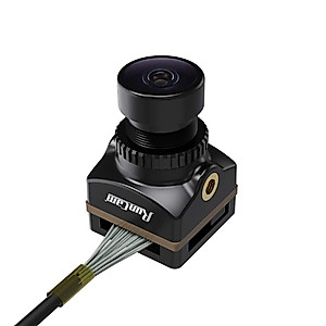 RunCam Split 4 4K FPV Camera with FOV 140° Low Latency, DC 5-20V Nano HD Recording 16:9/4:3 NTSC/PAL Switchable Version for FPV Drone, Black