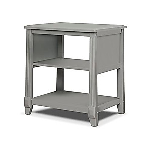 Sorelle Furniture Berkley Baby Dresser – Dresser for Nursery, Kids Bedroom Furniture, Dresser Drawers, Nightstand for Child’s Room with Drawers, Nursery Furniture for Infant-Weathered Gray