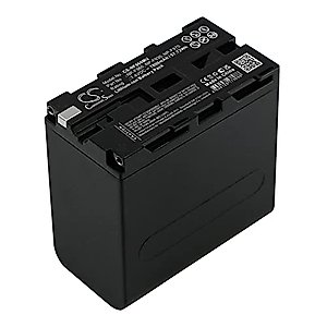 FYIOGXG Cameron Sino Battery for Sony DSR-DU1 (Video Disk Unit), DSR-PD100, DSR-PD100A, DSR-PD100AP, DSR-PD150, DSR-PD150P, DSR-PD170, DSR-PD170P, DSR-PD190P 7800mAh