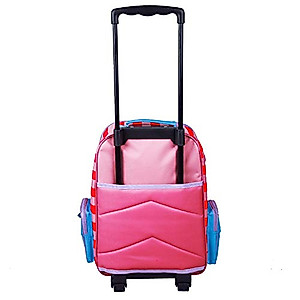 Wildkin Kids Rolling Suitcase for Boys & Girls, Suitcase for Kids Measures 16 x 11.5 x 6 Inches, Kids Luggage is Carry-On Size, Perfect for School & Overnight Travel (Unicorn)