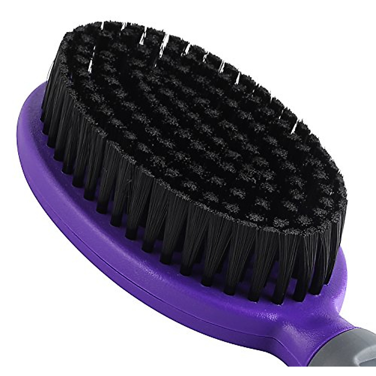 Double Sided Combo Pins and Bristle Brush by Hertzko - For Dogs and Cats with Long or Short Hair - Dense Bristles Remove Loose Hair from Top Coat and Pin Comb Removes Tangles, and Dead Undercoat (Single Sided)