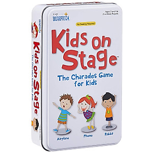 Briarpatch | Kids on Stage: The Charades Game For Kids Travel Tin, Ages 3+