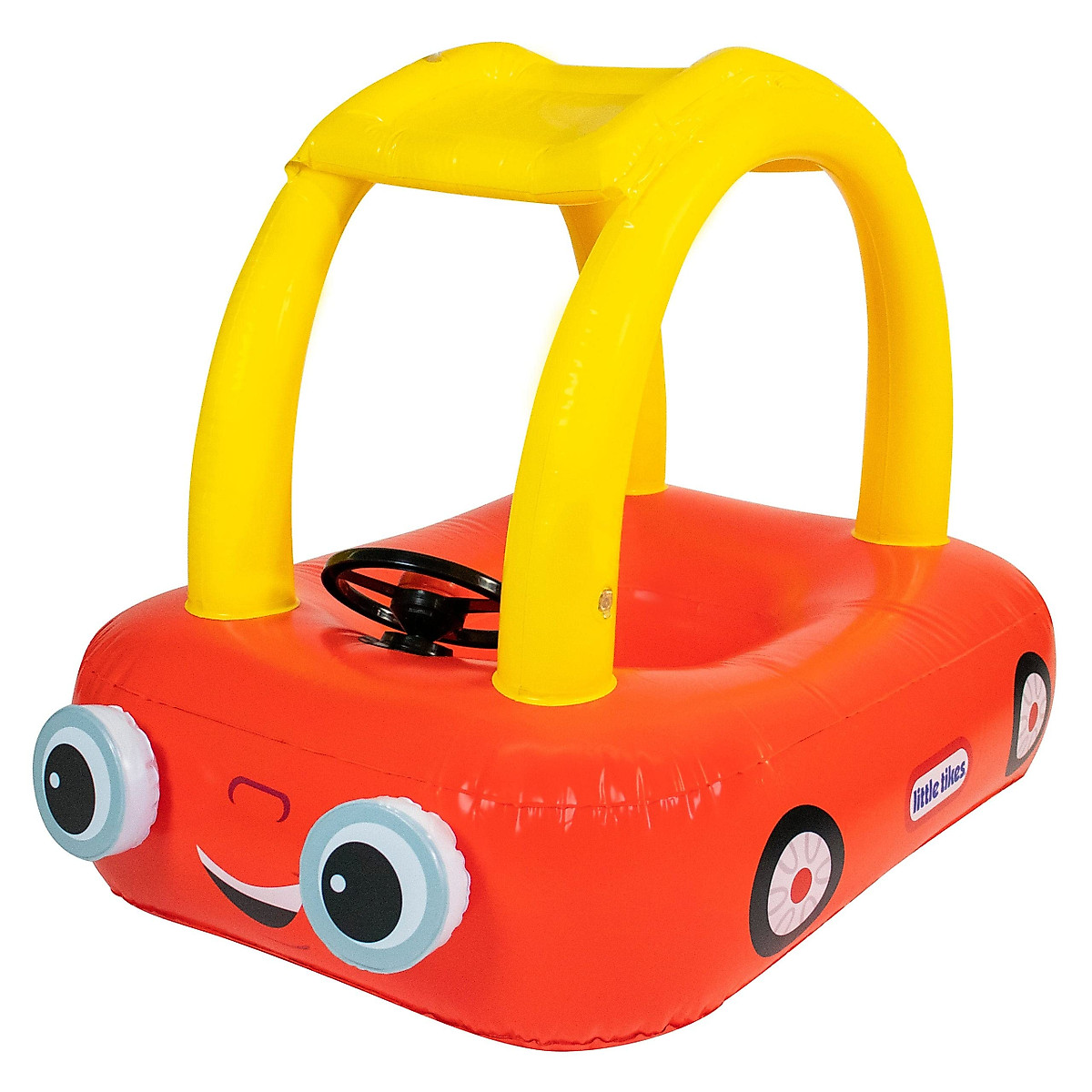 Little Tikes Cozy Coupe Inflatable Baby & Kids Pool Float, Red Car Coupe with beeping Horn. Easy to use a Great Float to Introduce Your Young Ones to The Water.