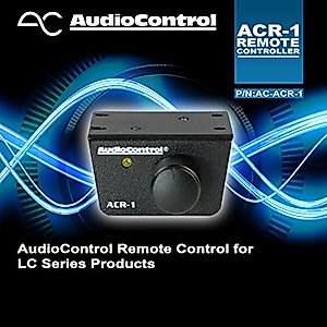 AudioControl LC7i Black 6-Channel Line Output Converter with Bass Restoration with ACR1 Remote for Audio Control Processors