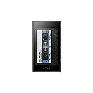 Sony Walkman NW-A105 Hi-Res 16GB MP3 Player, Black