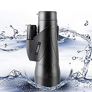 Gosky Monocular Telescope, 12x50 ED Glass Monocular for Adult, Ultra HD Multi with High Powerful Coated, BAK4 Prism & Waterproof Suitable for Bird Watching Hunting Camping Wildlife -1250ED