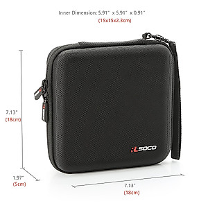 RLSOCO External USB CD DVD Drive Burner Writer Blu-Ray Drive Case for LG GP65NB60 8X,Dell DW316,Apple USB Superdrive,HP,ASUS ZenDrive V1M/Ultra Slim/LITE,LG Electronics,Hitachi LG,Verbatim(Case Only)