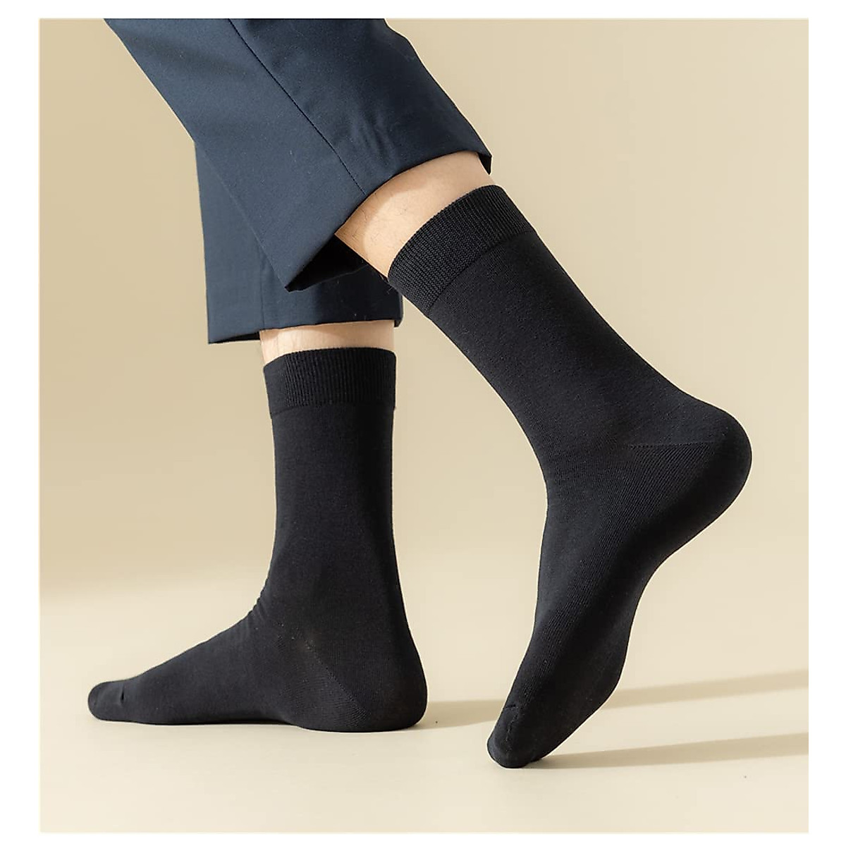 Losa Kute Womens Crew Socks Cotton Socks for Women Boot Ankle Slouch Funny Socks Striped Bride Fluffy Size 5-9-T2 heibaihui M