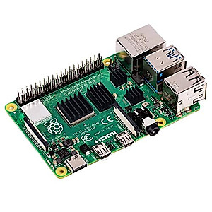 GeeekPi Heatsink for Raspberry Pi 4, Aluminum Heatsinks with Thermal Conductive Adhesive Tape for Raspberry Pi 4 Model B (Raspberry Pi Board is Not Included) (5 Pack Black)