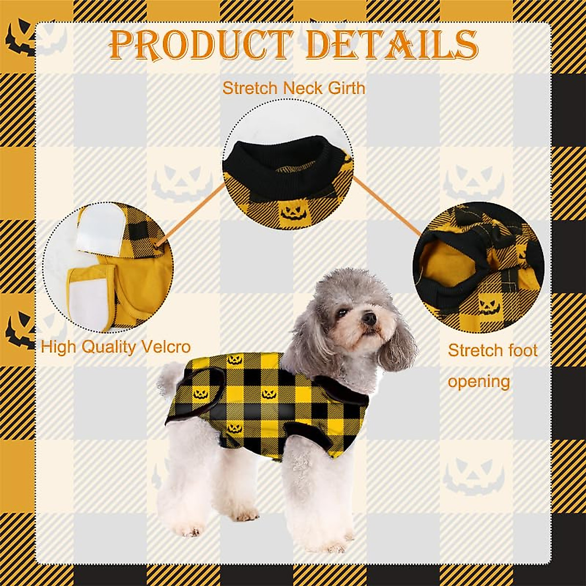 Dog Surgery Recovery Suit - Surgery Recovery Suit for Dogs Female Male Spay,Dog Onesies Surgery Recovery Suit Substitute E-Collar & Cone Prevent Licking