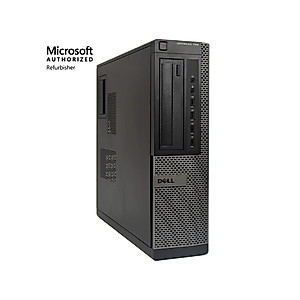 Dell 790 Desktop, Core i5-2400 3.1GHz, 4GB RAM, 500GB Hard Drive, DVDRW, Windows 10 Pro 64bit (Renewed)