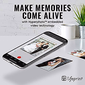 Lifeprint 2x3 Portable Photo and Video Printer for iPhone and Android. Make Your Photos Come to Life w/Augmented Reality - Purple