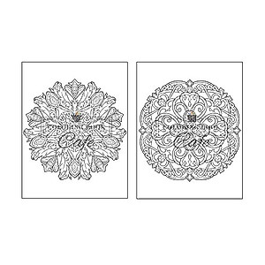 125 Mandalas: An Adult Coloring Book Featuring 125 of the World’s Most Beautiful Mandalas for Stress Relief and Relaxation (Mandala Coloring Books)