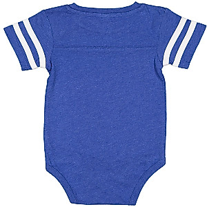 inktastic Future Track Star Girls Sports Baby Bodysuit Newborn Football Blue and White 29563