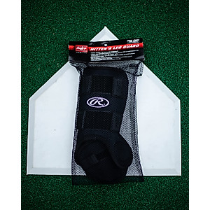 Rawlings | Protective Leg Guard | Baseball/Softball | Adult | Black