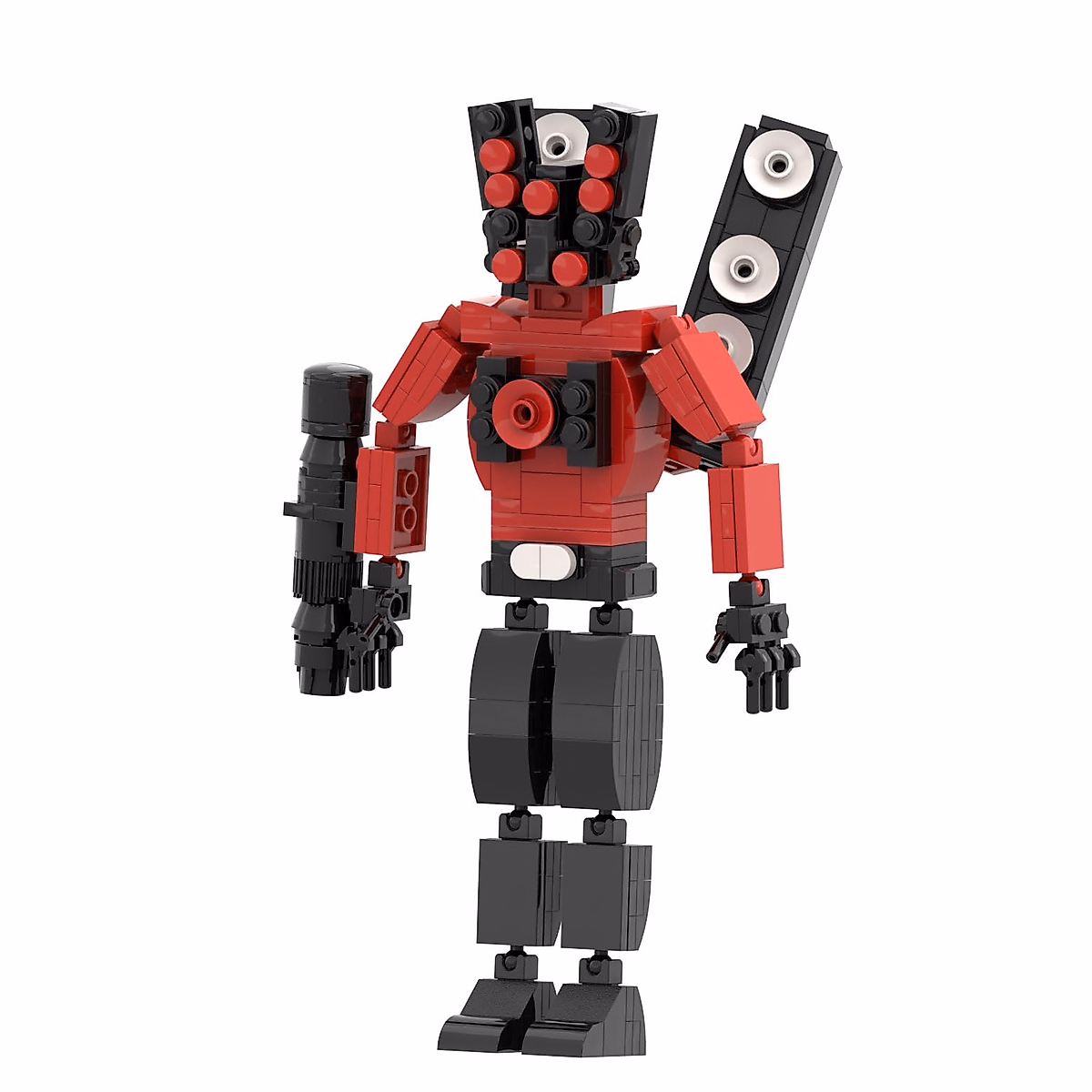 Mihjiot Skibidi Toilet Man Titan Skibidi Toilet Titan Tv Man Camera Man Titan Speakerman Toy Building Blocks Set Toy Ideas Toys Kids Toys Gift for Kids 6+ Boys or Girls (3 Pcs)