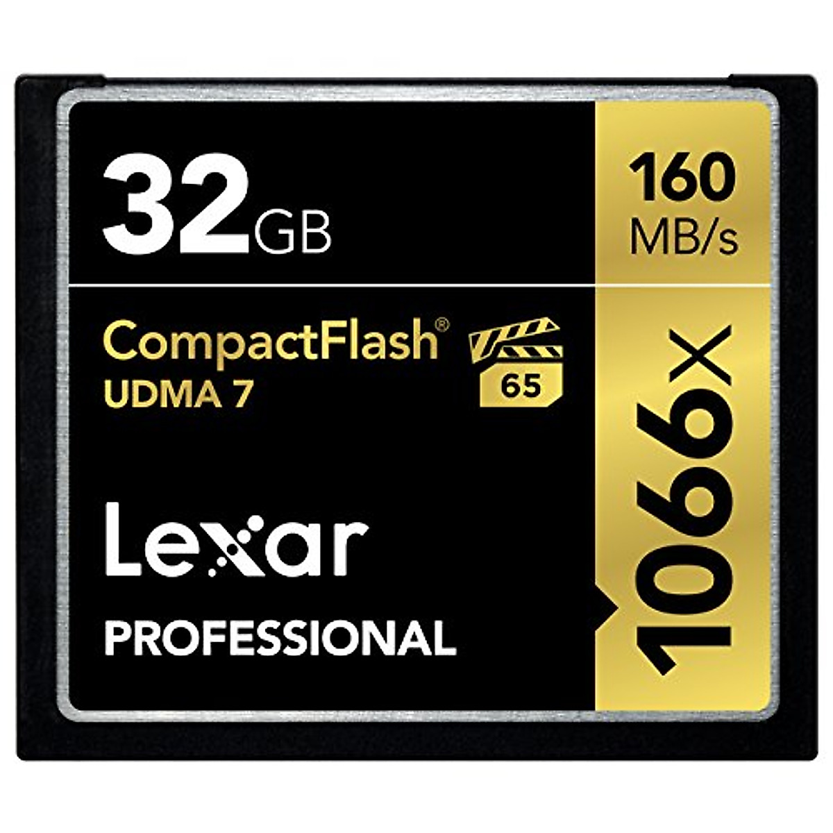 Lexar Professional 1066x 32GB VPG-65 CompactFlash card (LCF32GCRBNA1066)