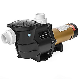XtremepowerUS 2HP In-Ground Swimming Pool Pump Variable Speed 2" Inlet 230V High Flo w/ Slip-On Fitting