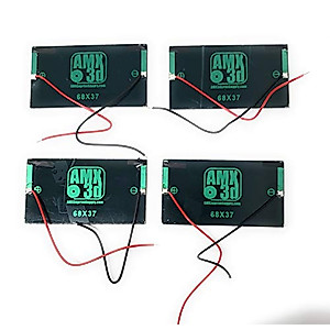 4X 5V 60mA 68x37mm Micro Mini Power Solar Cells for Solar Panels - DIY Projects - Toys - 3.6V Battery Charger (4 pcs)