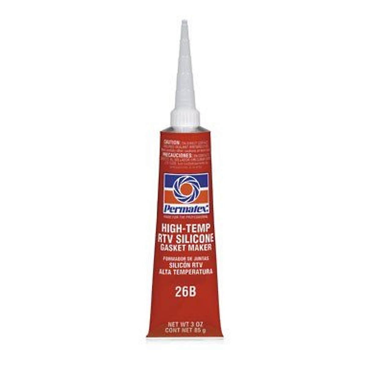 Permatex 81160 3 Oz High-Temp Red RTV Silicone Gasket