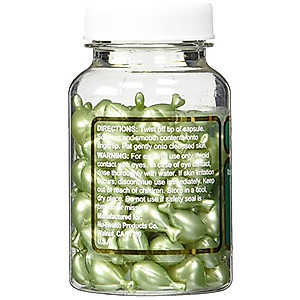 Aloe Vera & Vitamin E Skin Oil, 90 green Capsules