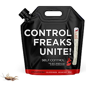 Self Control, Professional Grade Do-It-Yourself Pest Control Kit, 3-Month Supply of Bug Spray Concentrate with Guaranteed Results, Eliminates Ants, Roaches, Fleas, Mosquitos, and Flies (.27 Ounce)