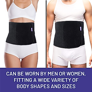Everyday Medical Abdominal Binder Post Surgery – Healing and Reduce Swelling After C-Section, Abdomen Surgeries, Tummy Tuck, Bladder & Gastric Bypass Belly Girdle