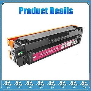 206A Compatible Toner Cartridge Replacement for HP W2110A W2111A W2113A W2112A,Work with Pro M255DW M255NW M282NW M283CDW M283FDW Printer 1 Set