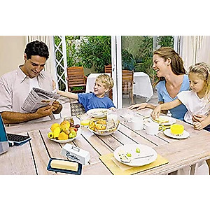 Butter Dish, Ceramic Butter Dish with lid Butter dish with Tray and Deluxe Butter Keeper Polished Ceramic Butter Holder (DM)