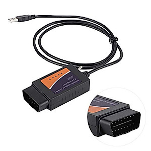 Yctze Diagnostic Connector Cable, Automotive USB Interface Checking Tool for Car