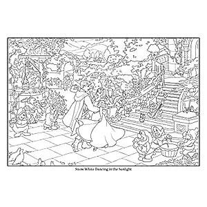 Disney Dreams Collection Thomas Kinkade Studios Disney Princess Color Your Own Postcards