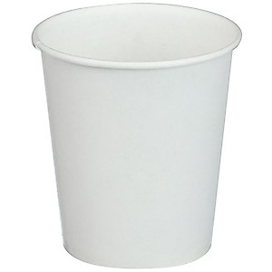 SOLO Cup Company White Paper Water Cups, 3 oz, 100/Pack, 100 Count (Pack of 1)