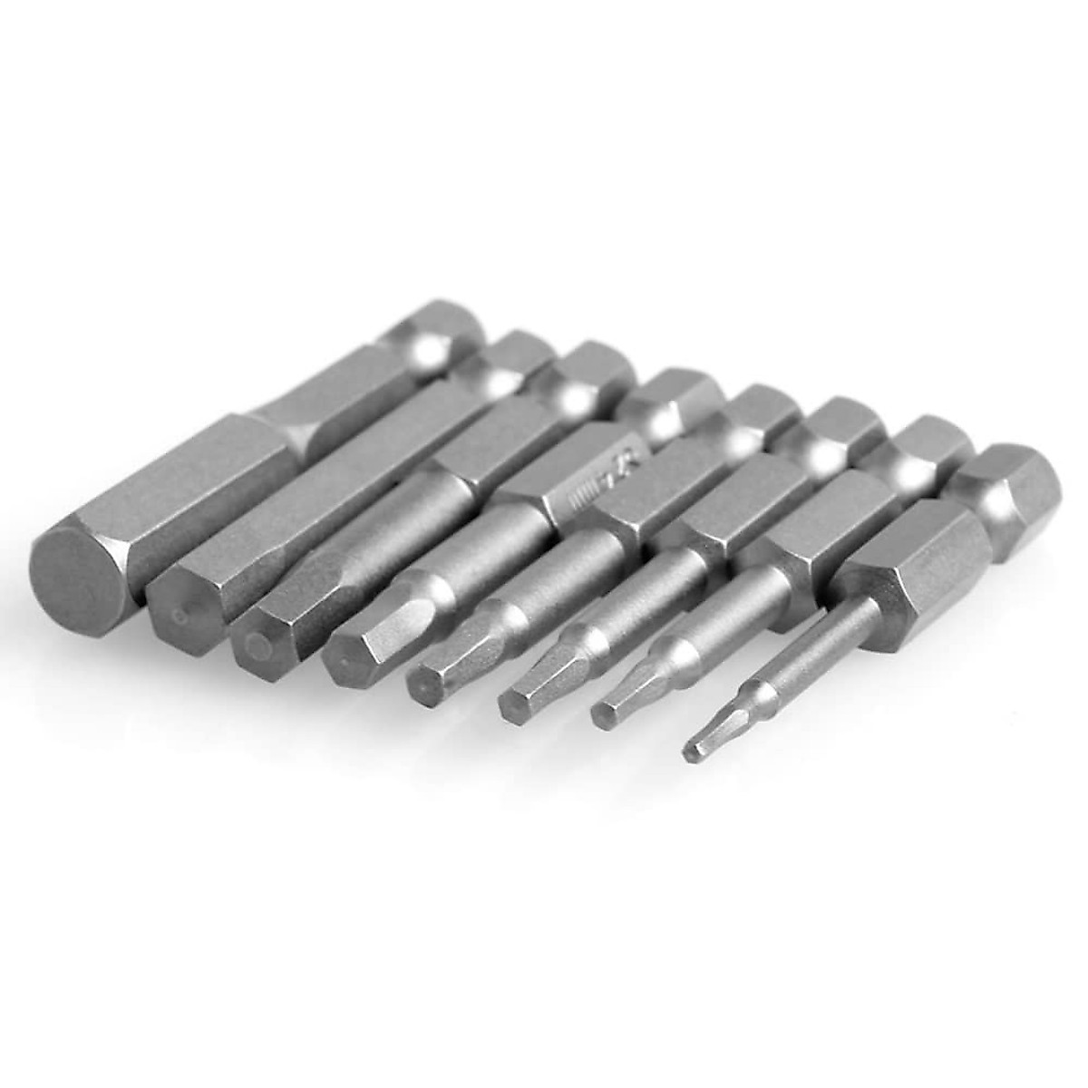 Impact Driver Allen Bits + Torx Bits Set Quick Change 1/4" Hex Shank Hex Head Torks Allen Wrench Quick Release Hex Key Power Drill Drive Star Bits 2 Inch Long Quick Connect Impact Ready - 20pc Set