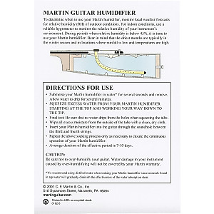 Martin Guitar Humidifier