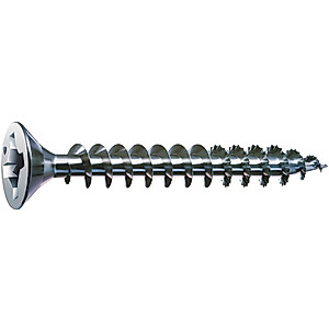 SPAX #8 x 1-1/4in. Flat Head Unidrive Zinc Coated Screw - 1 LB Box