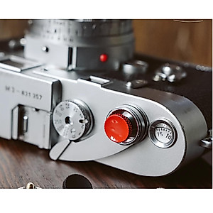 Camera Shutter Button Upscale and Delicate Soft Shutter Release Button (6 Pack/Red)