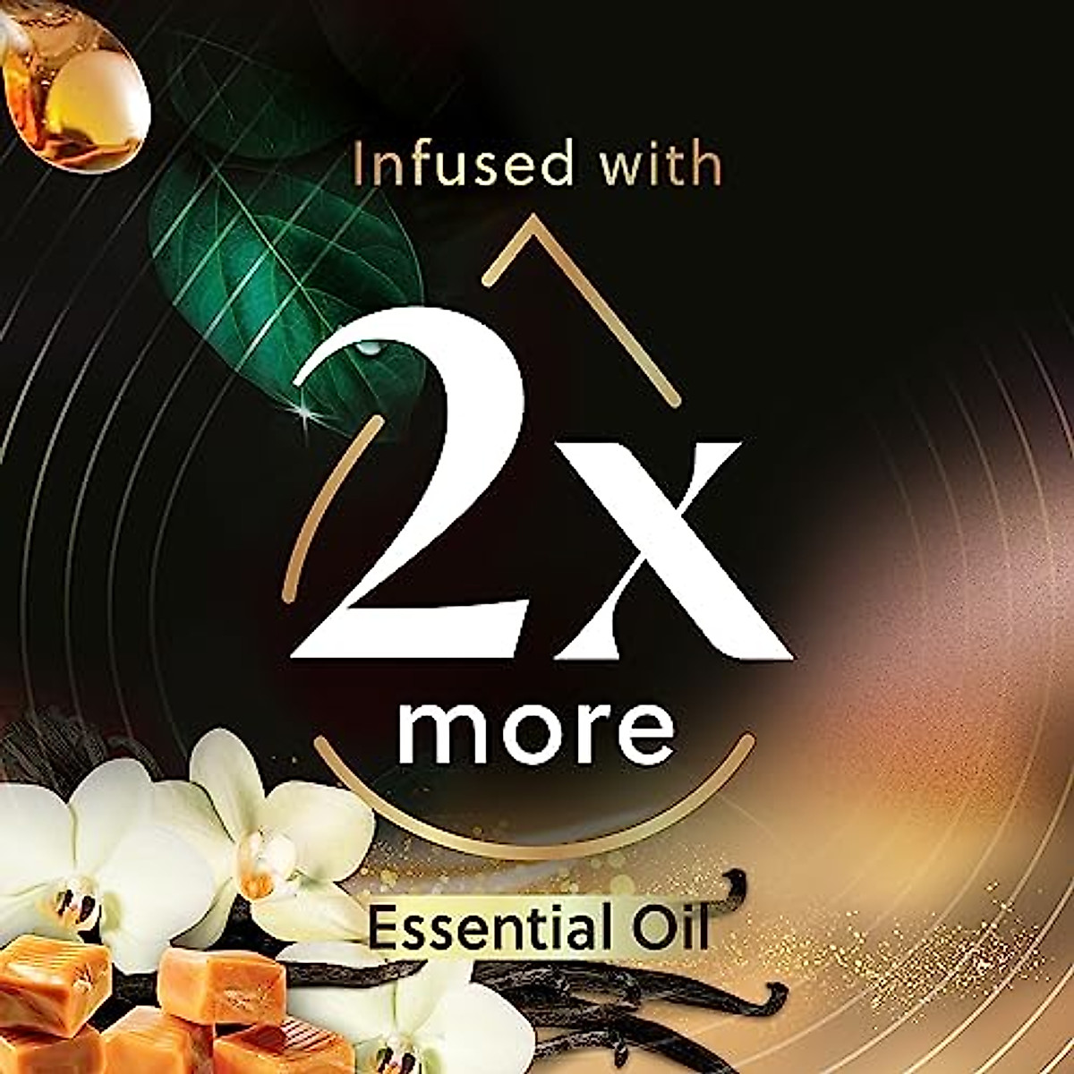 Air Wick Scented Oil - Vibrant Refill Vanilla & Warm Caramel, 5 Refills