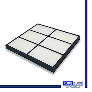 PUREBURG Replacement True HEPA Filter Compatible with Hunter 30940 fits 30210 30214 30215 30216 30225 30244 30245 30260 30398 30400 30401 30402 30525 36260 36395 37225 Air Purifiers,1-Pack