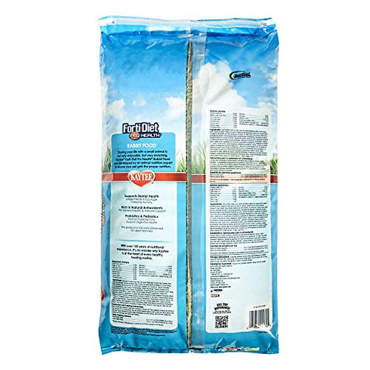 Kaytee Forti-Diet Pro Health Adult Pet Rabbit Food, 10 Pound Bag