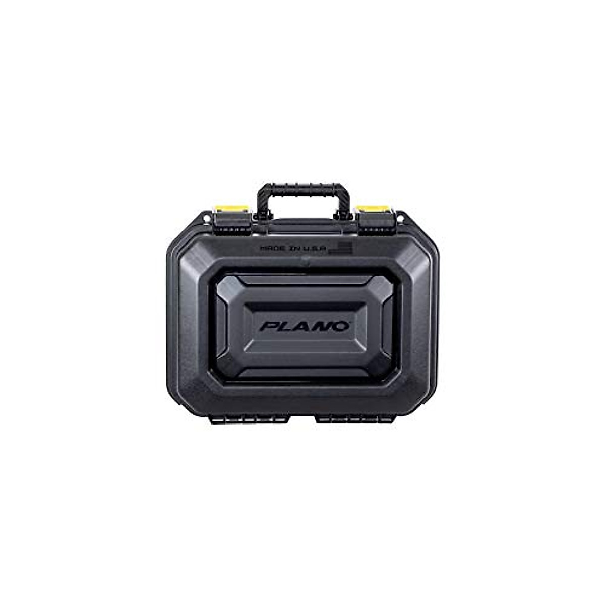 Plano All-Weather Double Pistol Case Watertight & Dust-Proof Gun Case for Two Pistols; High Density Pluck Foam, Black; Continuous Dri-Loc Seal