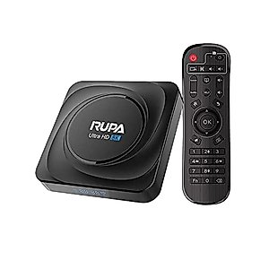 Android TV Box 11, 4GB RAM 32GB ROM Smart TV Box RK3566 4-Core 64bit Cortex-A55 CPU Support 4K 8K Output Dual-WiFi 2.4G/5.8GHz Bluetooth 4.0 USB 3.0 with Wireless Mini Keyboard