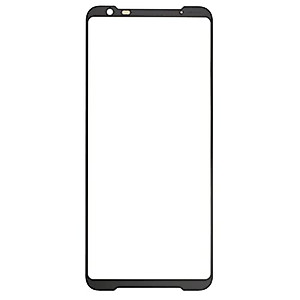 Front Glass Screen Repair Part for Asus ROG Phone 3 ZS661KS I003DD with Tool Kit Black 6.59"