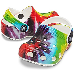 Crocs Unisex-Child Classic Littles Clogs |Baby Shoes, Multi, 2-3 Infant