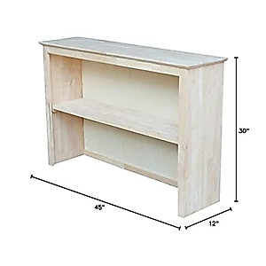 International Concepts Hutch, Unfinished