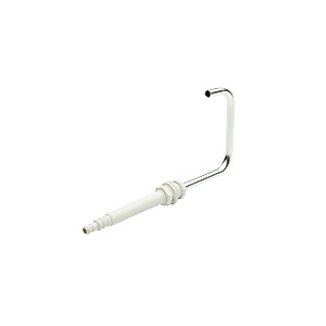 Whale FT1152 Telescopic Faucet, Telescopes from 1 3/8-In. to 5-in, Uses ½-in. Hose Connection, Chromed Brass and Plastic ,Black